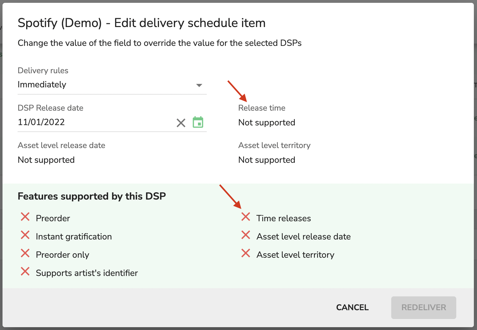 Setting up Timed Releases in the FUGA Interface – FUGA Knowledge Base